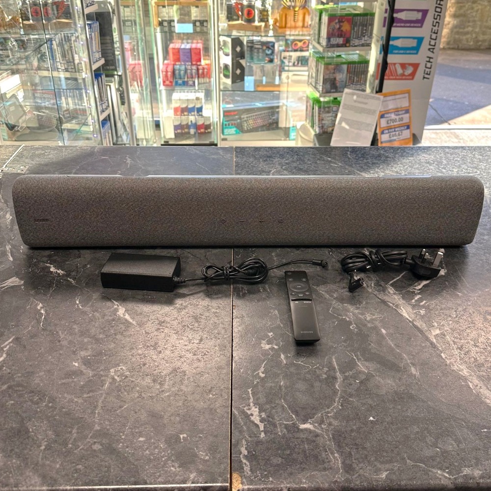 Pre-owned Samsung HW-S50A Sound Bar - 3.0 Channel Bluetooth Grey - Own4Less